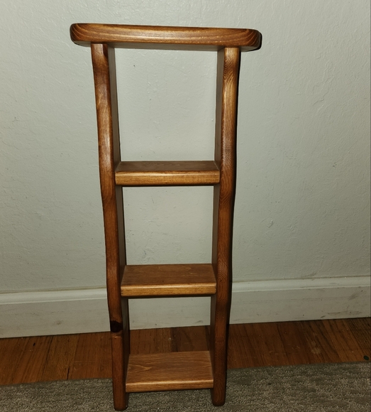 Vintage | Wall Decor | Vintage Pine Wood Ladder Display Shelf | Poshmark